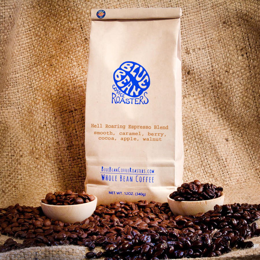 Hell Roaring Espresso Blend - Blue Bean Coffee Roasters